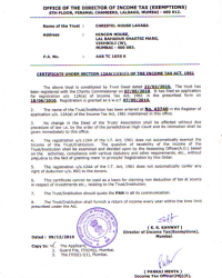 80G Certificate Dasve Public School